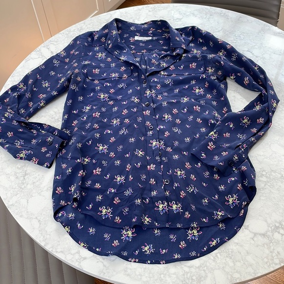 Equipment | Tops | Equipment Silk Blouse | Poshmark